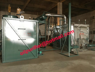 China Waste Car Engine Oil Recycling Machine,Black Engine Motor Oil Vacuum Distillation Plant supplier