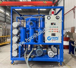 China High Vacuum Transformer Oil Filtration Plant, Frame Type Dielectric Transformer Oil Purifier supplier