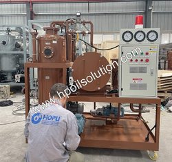 China Turbine Oil Filtration Machine with Coalescence Separation Dehydration Filter supplier