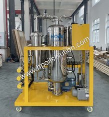 China Stainless Steel Cooking Oil Purifier and Fried Restaurant Oil Filtration Machine supplier