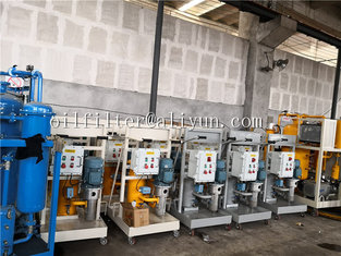 China Mini Oil Filter Machine/Oil Flushing System,low price oil purifier,Small Oil Filter Plant,oil purolator,yellow color supplier
