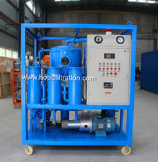 China High Extraction Speed Two Stage Vacuum Insulation Oil Purifier, Ultra High Voltage Transformer Oil Filtration Equipment supplier