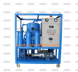 China Double-Stage Vacuum Transformer Oil Purifier With On-Line Moisture Tester,For Electrical Equipment Maintenance, 6000L/H supplier