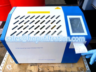 China ASTMD 877 Transformer Oil Dielectric Strength Tester, Fully automatic Insulation Oil BDV Analyzer supplier