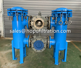 China High Speed Diesel Oil Pipe washing, Online Oil Pipe Cleaning Filter, Online Duplex Filter supplier