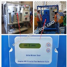 China Transformer Oil Online Moisture Tester, Lube Oil Online PPM meter, Oil Moisture Sensor supplier