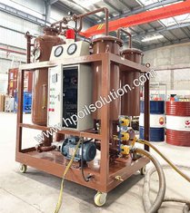 China Emulsified Turbine Oil Purifier ,Oil Cleaning, Vacuum Steam Turbine Lube Oil Purification Plant supplier