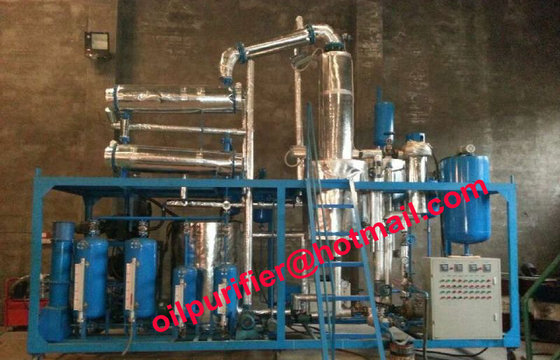 Low cost waste engine oil distillation system, Enigne Oil Cleaning  recycling system, car oil decolorization plant supplier