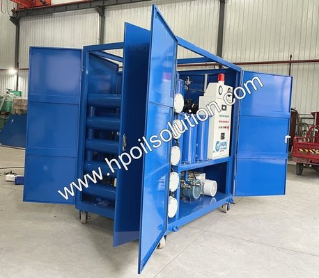 Enclosure Transformer Oil Filtration Unit, Weather-proof Cover Type Insulation Oil Purification Plant supplier