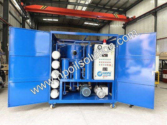 Enclosure Transformer Oil Filtration Unit, Weather-proof Cover Type Insulation Oil Purification Plant supplier