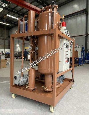 Vacuum Compressor Oil Purifier, Steam Gas Turbine Oil Filtration system, Oil Water Separator Machine supplier