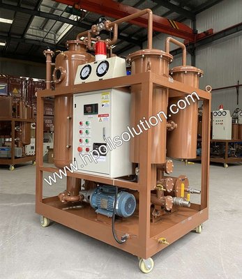 Vacuum Compressor Oil Purifier, Steam Gas Turbine Oil Filtration system, Oil Water Separator Machine supplier