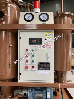 Vacuum Compressor Oil Purifier, Steam Gas Turbine Oil Filtration system, Oil Water Separator Machine supplier