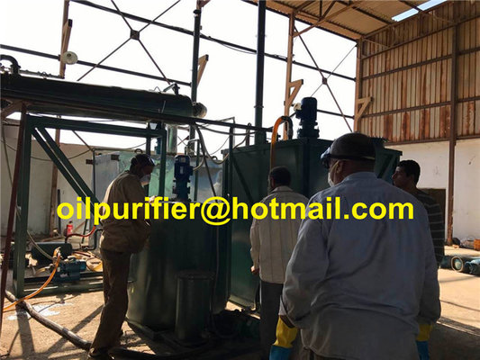 Engine Oil Decolorization System, Motor Oil Treatment Recycling Equipment, physical vacuum distillation supplier