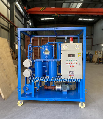 Two Stage Vacuum Transformer Oil Purification Machine, High Efficiency Insulating Oil Filtering Unit With Vacuum Booster supplier