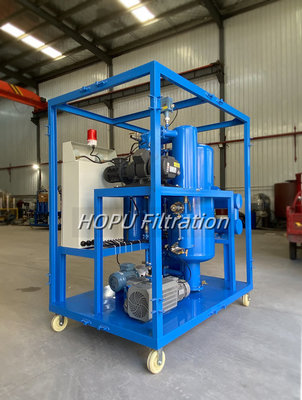 Two Stage Vacuum Transformer Oil Purification Machine, High Efficiency Insulating Oil Filtering Unit With Vacuum Booster supplier