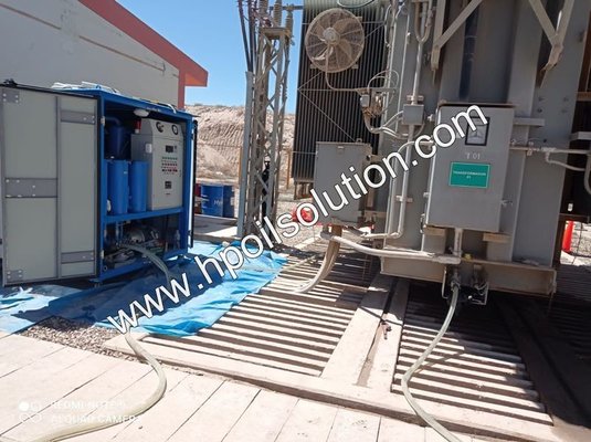 Site Service Transformer Oil Filtration Machine, Online Dielectric Insulation Oil Purifier supplier