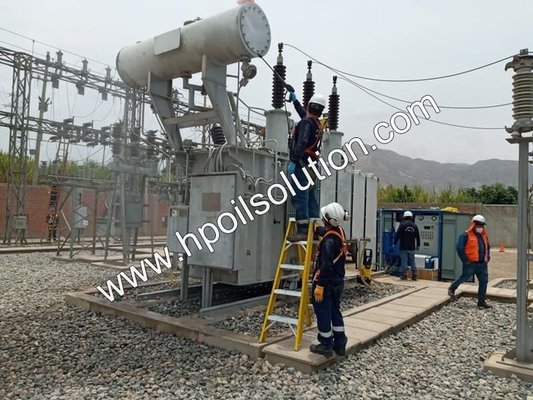 Site Service Transformer Oil Filtration Machine, Online Dielectric Insulation Oil Purifier supplier