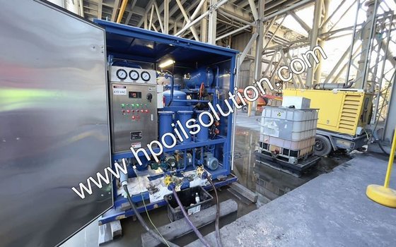 Onsite Working Transformer Oil Purifier and Insulation Oil Filtration Skid supplier