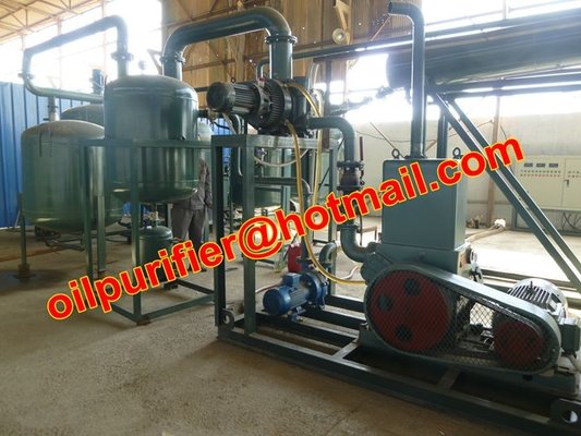 Automobile Car Oil Recycling System,Engine Oil Vacuum Distillation System and  Purifying Equipment supplier