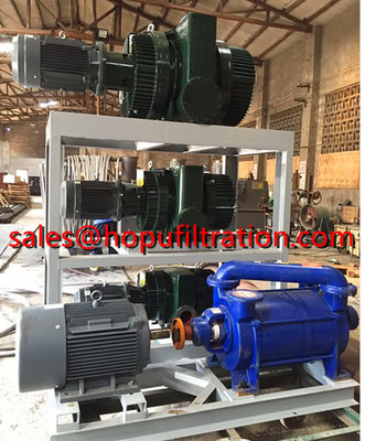 Vacuum Dryer and Filling Plant,Double-stage Transformer Evacuation System, Vacuum Pump Set, gas vacuum pumping supplier