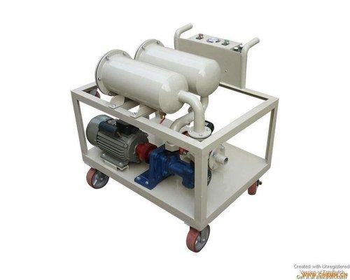 Mini Oil Filter Machine/Oil Flushing,Low price oil purifier,Portable Used Lube Oil Purification Machine,color optional supplier