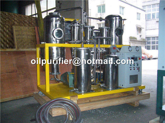 vacuum hydraulic oil purifier,waste hydaulic oil renewable system,industrial oil cleaning machine for degasification supplier