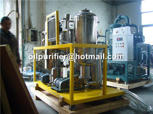 vacuum hydraulic oil purifier,waste hydaulic oil renewable system,industrial oil cleaning machine for degasification supplier