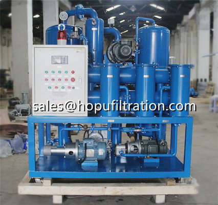 mobile type double-stage vacuum transformer oil purifier,open-air insulating oil filtration machine for power station supplier