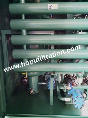 outdoor usage two stage vacuum transformer oil purifier equipped with trailer,insulated oil treatment with weather proof supplier