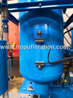 High Efficient Vacuum Transformer Oil Regeneration Plant With Recovering Tank,Oil Purifier Increase Dielectric Strength supplier