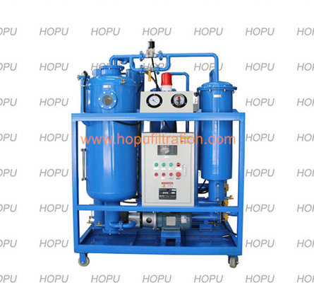 Vacuum Turbine Oil Purification Plant With Drip Pan And Leakage Sensor,Deteriorated Steam Turbine Oil On-Line Processing supplier