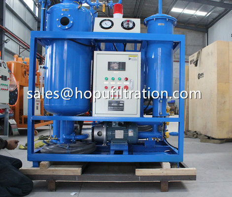 Vacuum Turbine Oil Purifier, Lube Oil Vacuum Dehydration and Purification Plant supplier