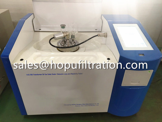 Transformer Oil  digital Tan Delta Tester, automatic oil dielectric loss analyzer supplier