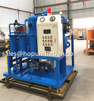 Double Stage Vacuum Transformer Oil Purifier, Mineral Dielectric Oil Purification Plant supplier