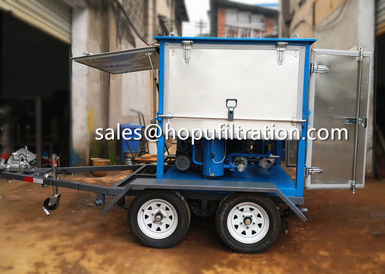 ZYM-50 3000LPH Mobile Trailer Vacuum Transformer Oil Filtration Plant, oil treatment unit for Transformer Maintenance supplier