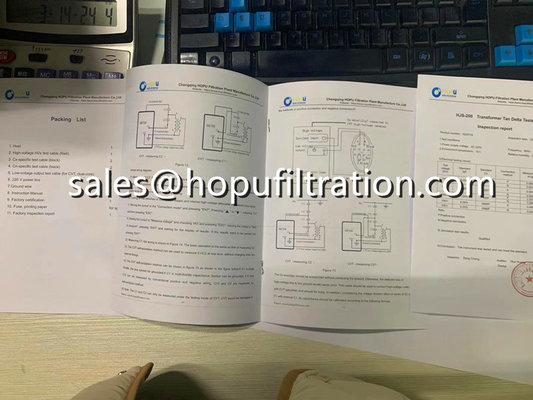 Transformer Tan Delta Tester,  dielectric loss and capacitance tangent  Test Set supplier