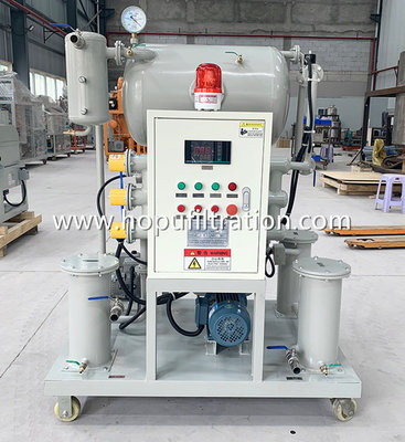 Portable Mini Vacuum Transformer Oil Purifier, Small Insulation Oil Filtration Equipment supplier