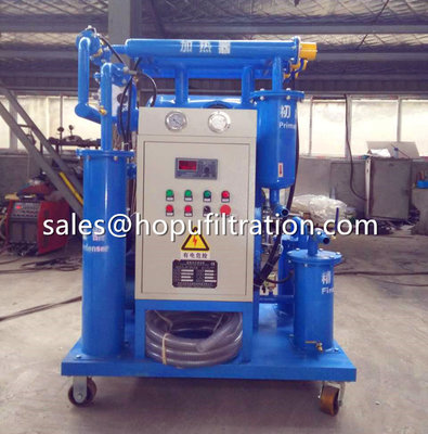 Onsite workig Single Stage Vacuum Transformer Oil Purifier, Workshop Insulation Oil Degassing System supplier