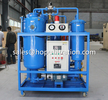 Gas Steam Turbine Oil Filtration Equipment, Lube Oil Vacuum Dehydrator, Turbine Oil Purifier supplier