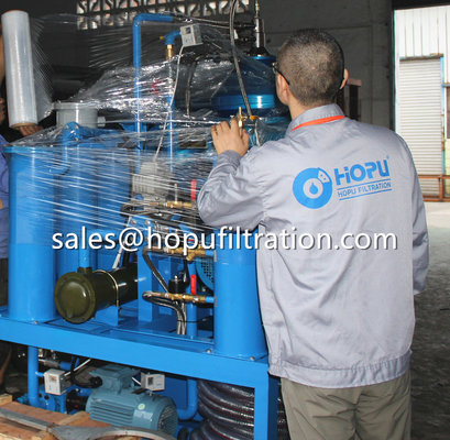 Gas Steam Turbine Oil Filtration Equipment, Lube Oil Vacuum Dehydrator, Turbine Oil Purifier supplier