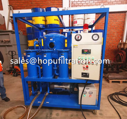 Onsite Working High Vacuum Transformer Oil Treatment System, FR3 Silicon Oil Purification Plant supplier