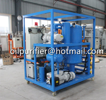 Onsite Working High Vacuum Transformer Oil Treatment System, FR3 Silicon Oil Purification Plant supplier