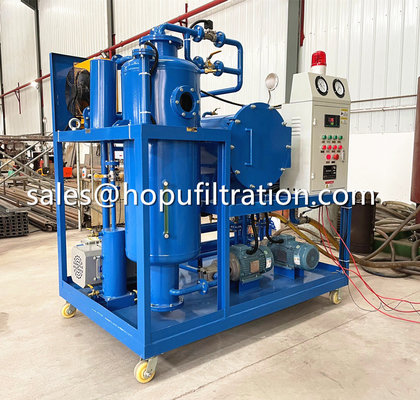 Vacuum Turbine Oil Dehydration system, Coalescence Separation Turbine Oil Purifier supplier