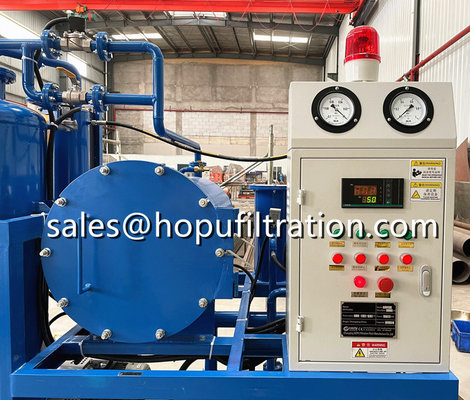 Vacuum Turbine Oil Dehydration system, Coalescence Separation Turbine Oil Purifier supplier