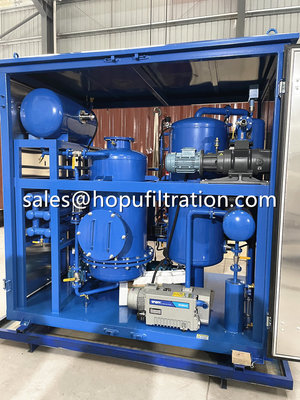 Trailer Mounted Enclosed Double Stage Vacuum Dehydration Transformer Oil Purifier, Oil Regeneration System supplier