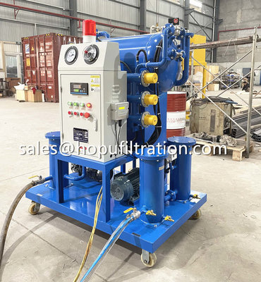 Portable Vacuum Transformer Oil Purifier, Insulation Oil Filtration Machine with Online Moisture Tester supplier