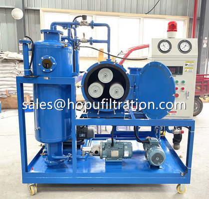 Vaccum Turbine Oil Purifier, Turbine Oil Coalescence Dehydration System supplier