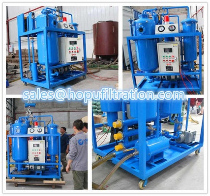 Vaccum Turbine Oil Purifier, Turbine Oil Coalescence Dehydration System supplier