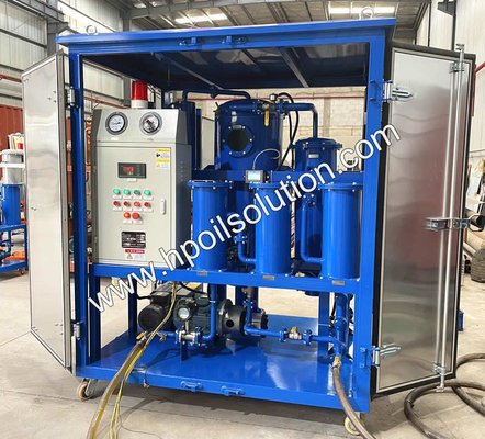 Mobile Trailer Type Vacuum Hydraulic Oil Purifier,Lube Oil Purification Plant supplier